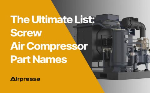 Nomes das Peças do Compressor de Ar Parafuso - Airpressa