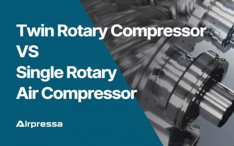Twin Rotary Compressor VS Single Rotary - Airpressa